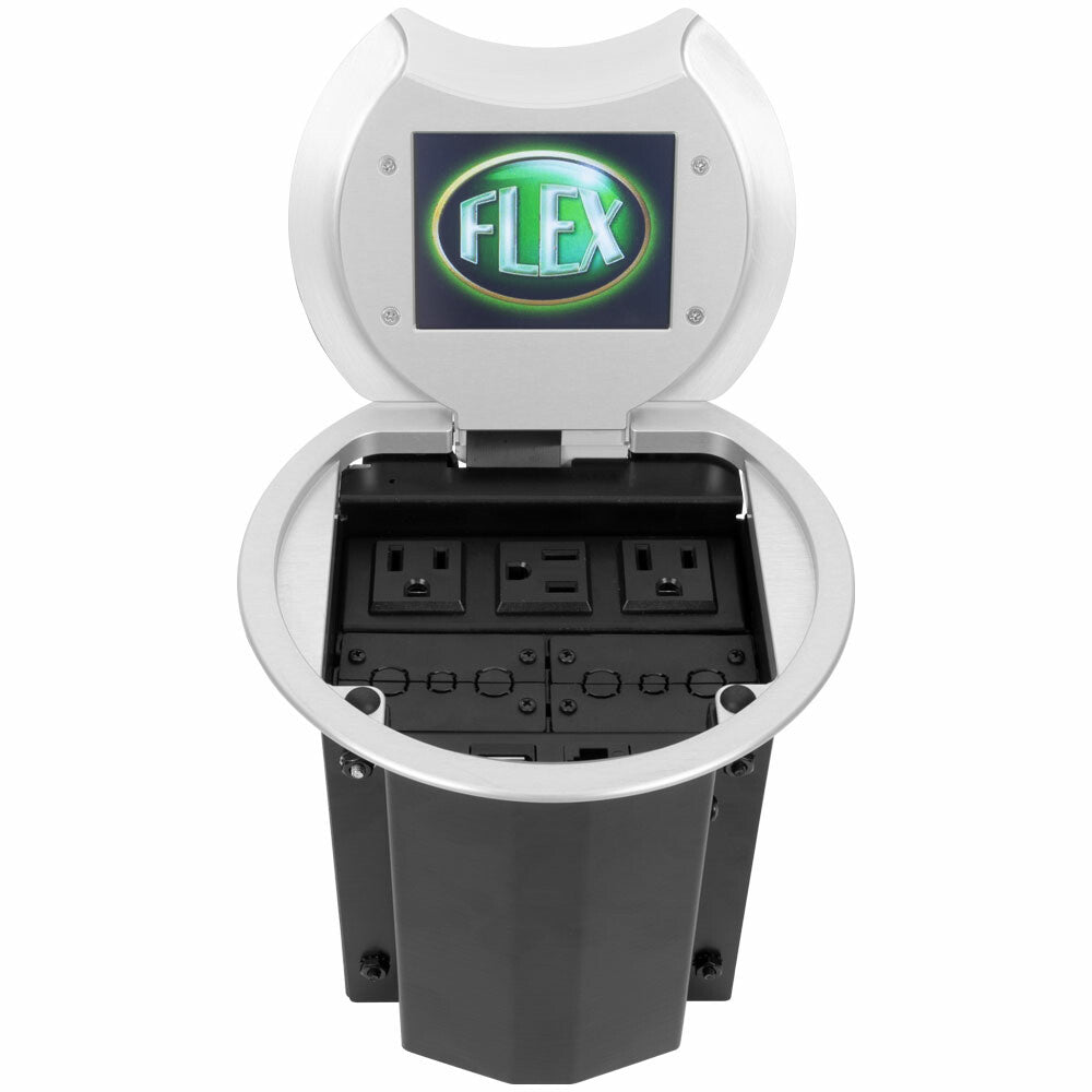 FSR CT6-FLEX-ALM outlet box Aluminium – DataVisual Marketing Inc.