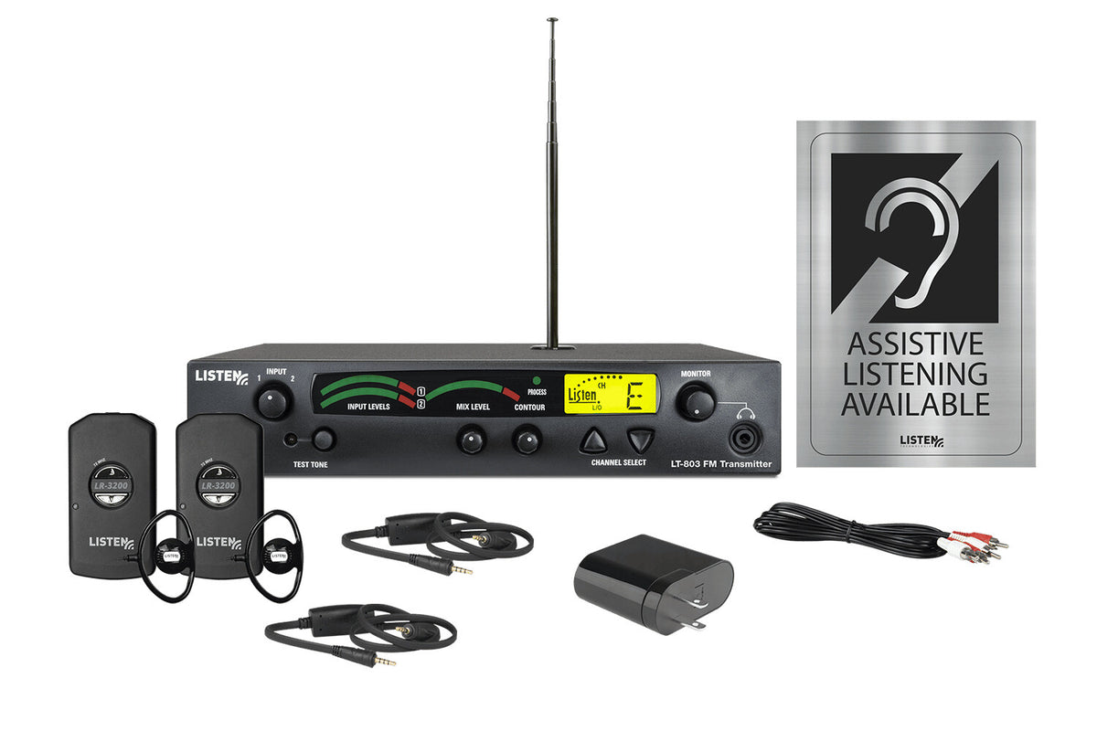 Listen LS-30-072 assistive listening device Black 72 - 72 MHz ...