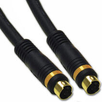 C2G Velocity™ 25ft S-video cable 7.62 m S-Video (4-pin) Black ...