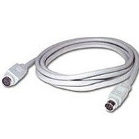 C2G 10ft 8-pin Mini-Din M/M Serial Cable KVM cable White 3.04 m ...