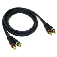 C2G 25ft Velocity™ RCA Type Audio Extension Cable audio cable 7.62 m B ...