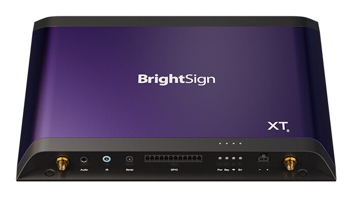 BrightSign XT1145 digital media player Black, Purple 8K Ultra HD ...